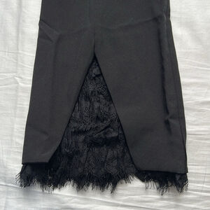 Revamped | Pants & Jumpsuits | Revamped Lace Trim Wide Leg Trousers ...